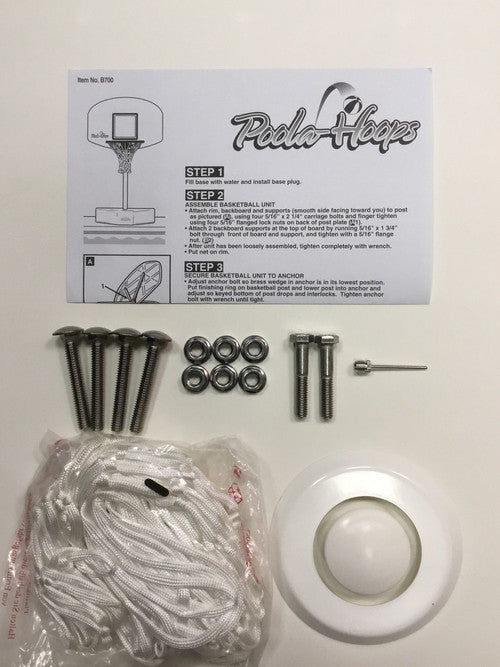 Poola Hoop Hardware Bag - Replacement Parts & Accessories for Pool ...